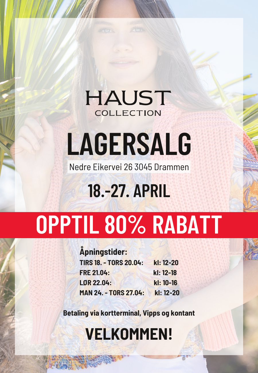 LAGERSALG - Lagersalg Haust Collection - Opptil 80%